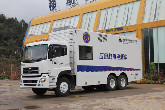 Coal Mine Vehicle Mobile Generator Set 640kva 512kw Water Cooling