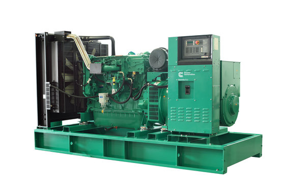 Electrical 6 Cylinder Cummins Diesel Generator Set 440kw 550kva Cummins Engine
