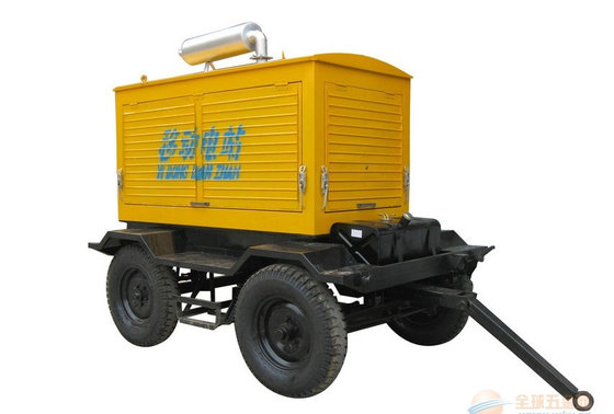181kva / 145kw Quiet Diesel Mobile Power Generator AC Three Phase