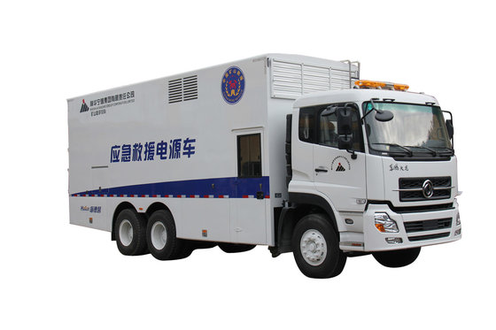 Cummins Diesel Truck Mounted Generator Sets For Removable Electric Ambulance