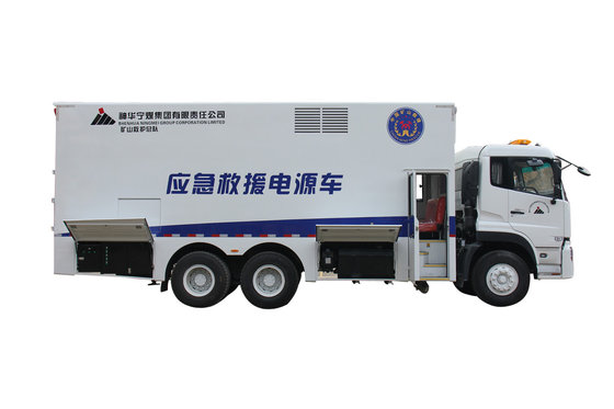 AC Output 640kva 512kw Mobile Power Plant , C700D5 Diesel Truck Generator