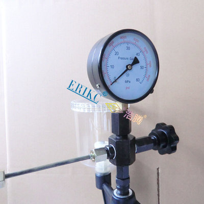 ERIKC common rail nozzle validator tester diagnostic tool bosh nozzle testing machine diesel nozzle test equipment