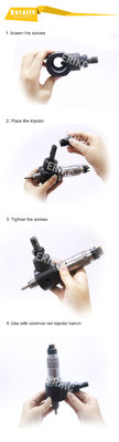 ERIKC fuel injector pump clamp tools conversion kits 12PCS injection automotive fixture repair tool