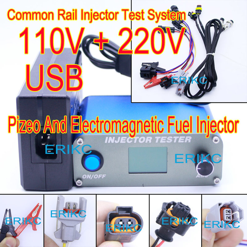 ERIKC manual diesel injector tester , common rail injector tester , car diagnostic instrument