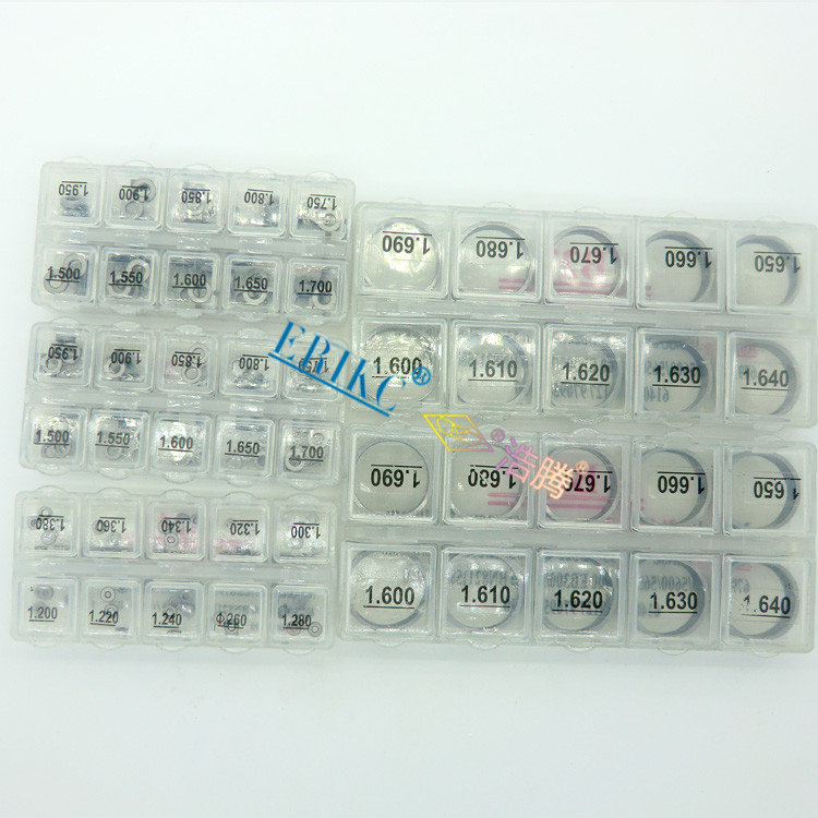 ERIKC denso B21 B23 B24 B27 injector repair shim 400PCS common rail nozzle valve adjusting shim washer