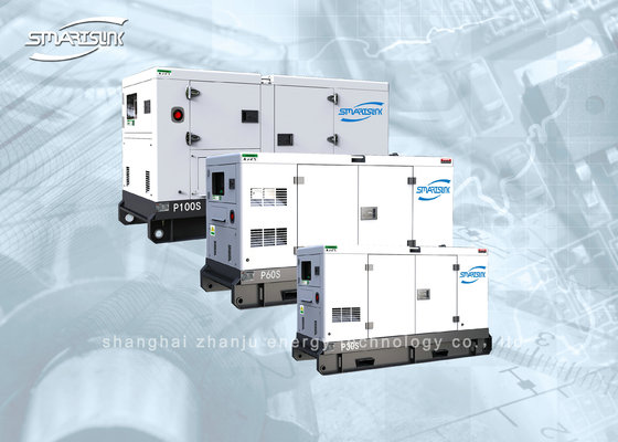 Typical 3 Phase Portable Diesel Generator Perkins Diesel Engine