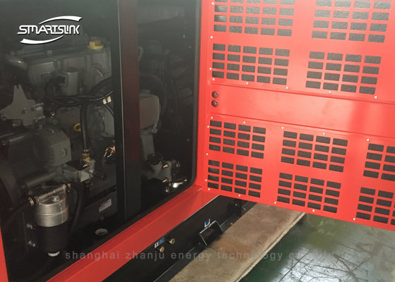 20000 Watt Diesel Power Generator , Soundproof Diesel Generator Set