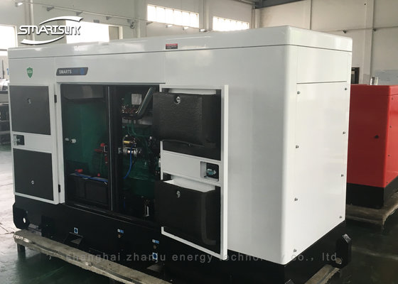 Water Cooled Cummins Diesel Generator Set 16.5:1 Compression Ration