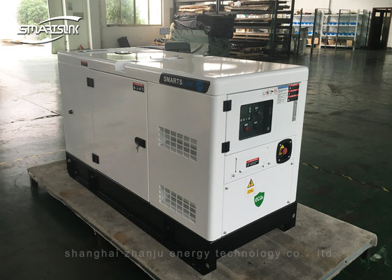 Water Cooled Cummins Diesel Generator Set Double Tanks Auto Start
