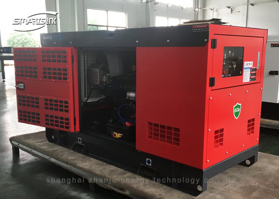 Power Backup Diesel Generator 48kw 60kva High Capacity Fuel Double Tank