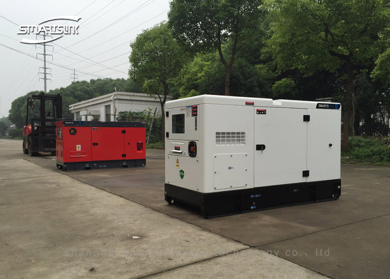 Electric Water Cooled Diesel Generator Set 3 Cylinders 8kw / 10kva