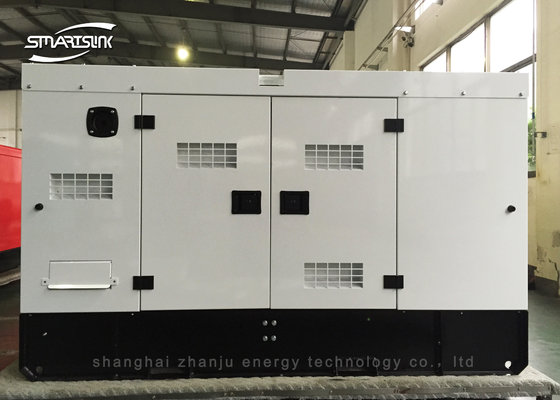 4 Cycle Cummins Diesel Generator Set Low Fuel Water Cooling IP54