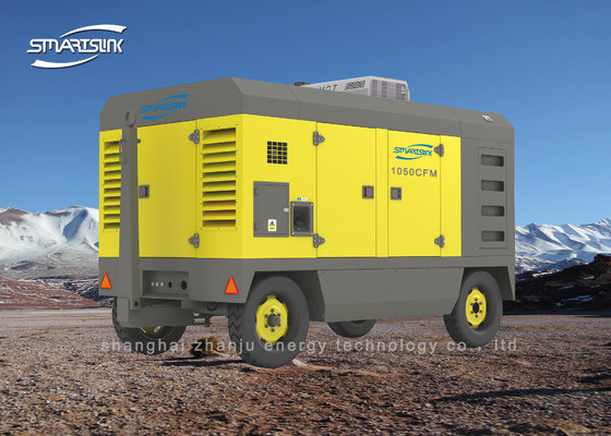 8 Bar Quiet Air Compressors Machine 29.1 m³/min Airflow Rate 264 KW