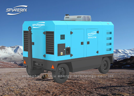 8 Bar Quiet Air Compressors Machine 29.1 m³/min Airflow Rate 264 KW