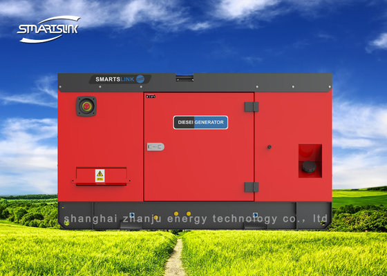 50Hz Industrial Diesel Generators 3 Phase 12kw / 15kva Vertical Type
