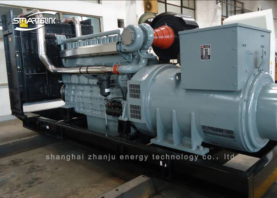 1500 kw Open Diesel Generator Electric Start Emergency Noise Proof