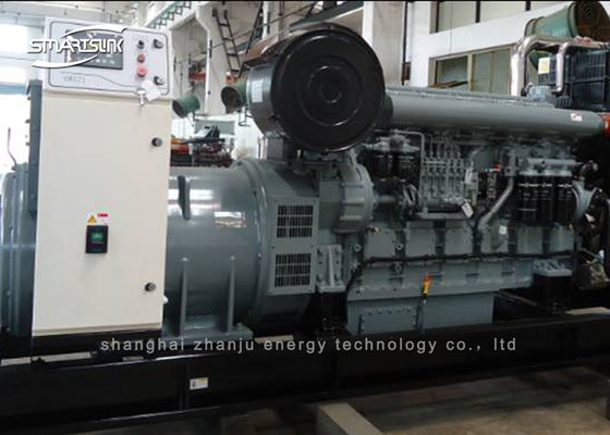 1500 kw Open Diesel Generator Electric Start Emergency Noise Proof