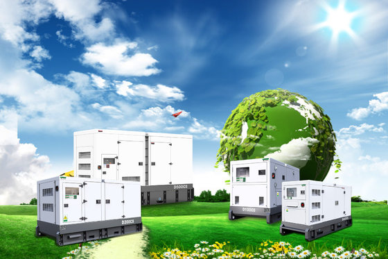 VOLVO Diesel Power Generators For Home , Low Noise Electric Generator Set