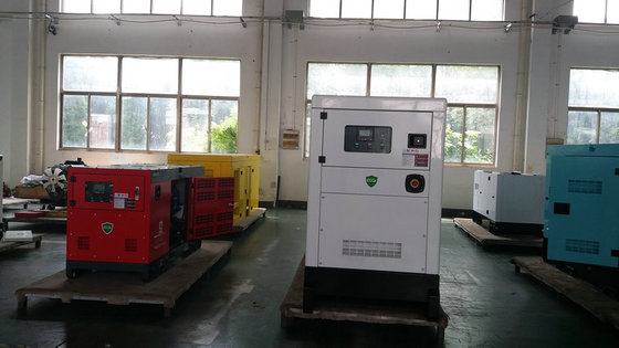 Key Start Natural Gas Generator Set Heat Power 331 KW Soundproof