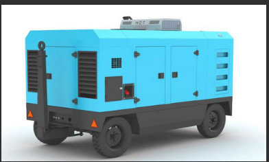 Silent Small Screw Air Compressor Three Phase Electric 19.8m³/min