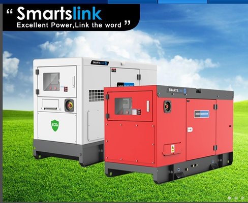 Low Noise Diesel Emergency Generator Large Fuel Tank For Residential