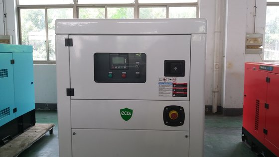 Silent Natual Gas Generating Sets Water Cooled With Multi Cylinder