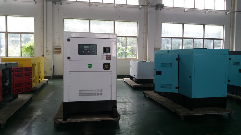Key Start Natural Gas Generator Set Heat Power 331 KW Soundproof