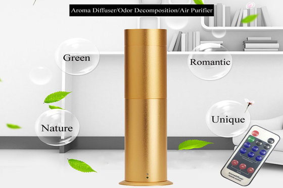DC12V Silver Guest Room Fragrance Diffuser Electric Wireless Remote Control