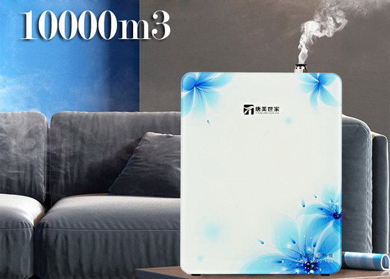 Black Tempered Glass Front Panel Scent Diffuser Machine With Import Long - Life Pump For Large Area