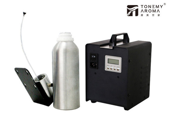 6000m3 Black Metal Aroma Diffsuer Machine With 1000ml Aluminum Bottle