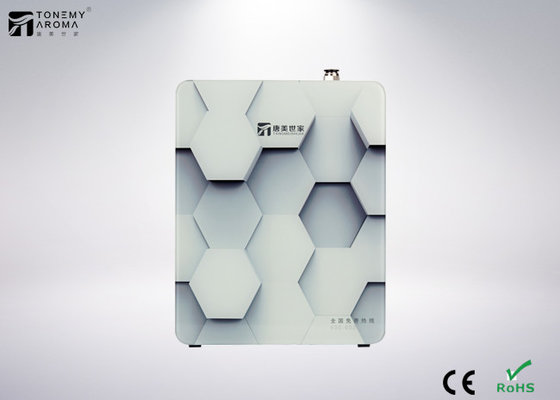 Black Tempered Glass Front Panel Scent Diffuser Machine With Import Long - Life Pump For Large Area
