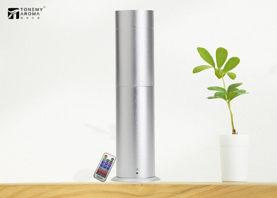 Silver Tabletop Remote Control Scent Diffuser Machine With LED Indicator Light