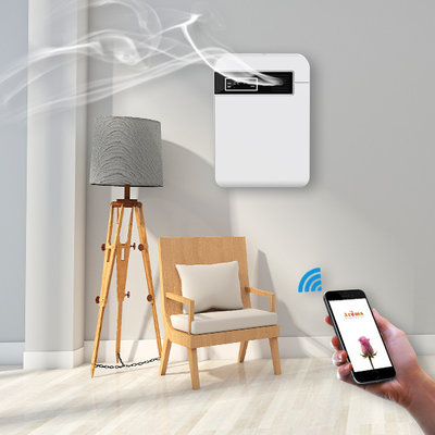 Small Space Wall Mounted 200ML 25dba Fragrance Diffuser Machine
