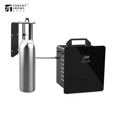 HVAC White Metal Coverage Commerial Eessential Oil Diffuser Machine With 1000ML Bottle For Large Area