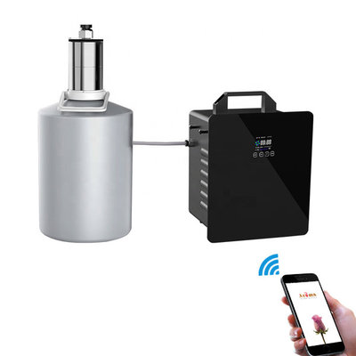 HVAC White Metal Coverage Commerial Eessential Oil Diffuser Machine With 1000ML Bottle For Large Area
