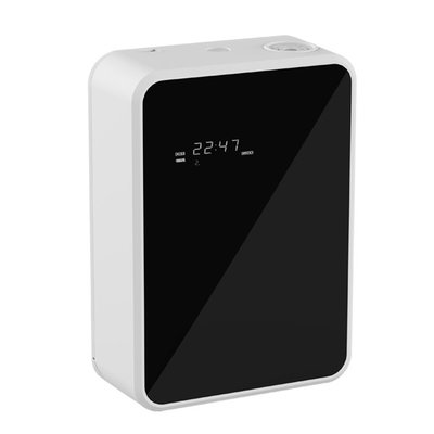 DC12V Black Wall - Mounted Scent Diffuser Machine With 200ML Inner Bottle For Small Area
