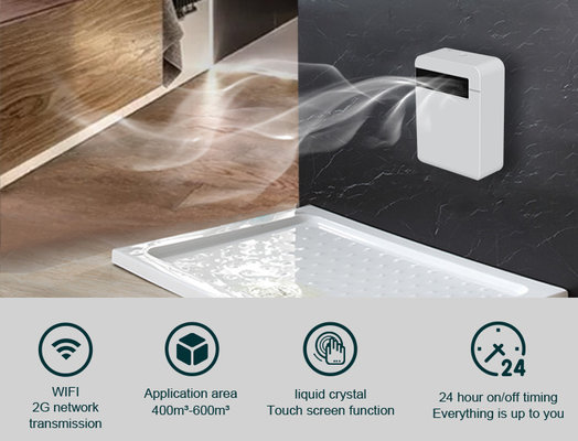 Wall-mounted Automatic Scent Marketing Machine 150m2 For Hotel Room