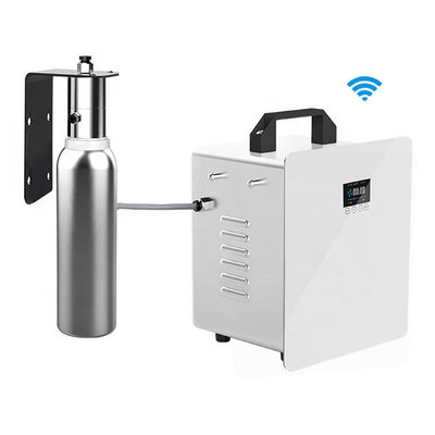 Black Metal Scent Diffuser Machine For Large Area / Hotel Air Freshener Systems