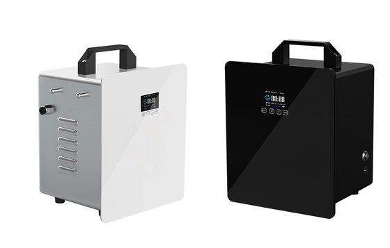 Black Metal Scent Diffuser Machine For Large Area / Hotel Air Freshener Systems