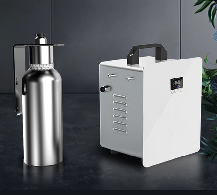 6000m3 Black Metal Aroma Diffsuer Machine With 1000ml Aluminum Bottle