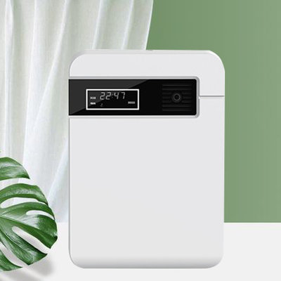 Black / White Commercial Scent Air Machine / Plastic Essential Oil Dispenser For Small Space