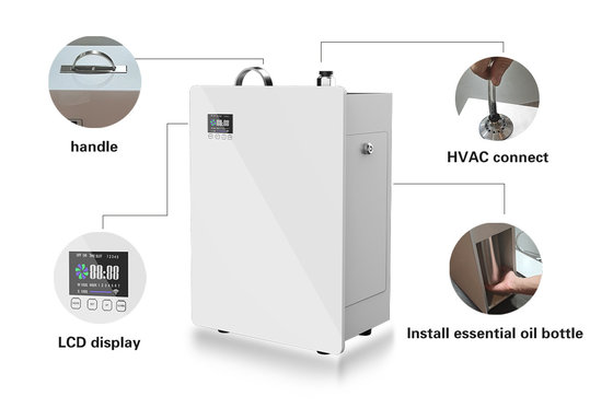 Industrial Metal 1000ml HVAC Fragrance System Scent Diffuser Machine