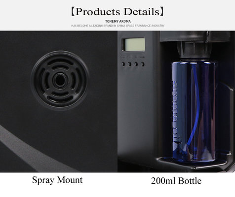 0.85KG Strain Blowing Fan Fragrance Diffuser Machine Desktop / Wall - Mounted With 200ML Bottle