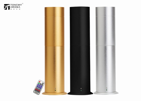 Silver Tabletop Remote Control Scent Diffuser Machine With LED Indicator Light