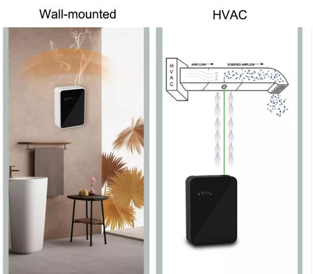 WIFI Control Room Wall Mounted Aroma Diffuser For Small Space Microcomputer Control