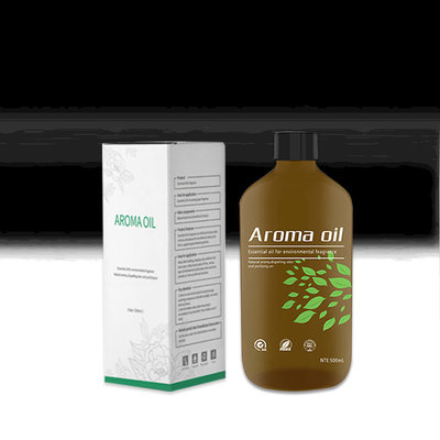 500ML Aluminum Bottle Fragrance Plant Essential Oils For Home / Office / Wash Room