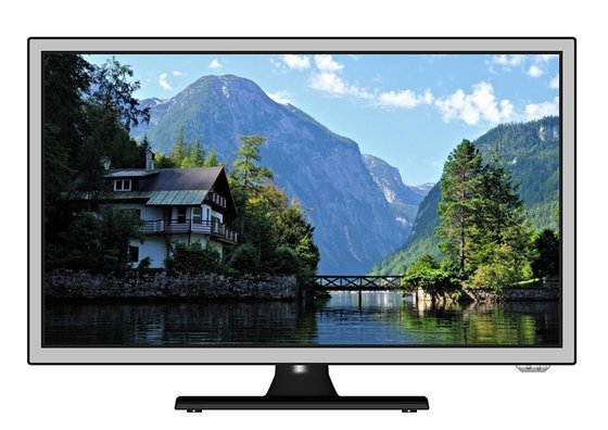 Intelligent UHD High Contrast LED TV , 12V Digital TV DLED 1366X768