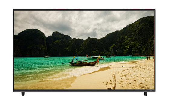 Ultra High Resolution 4K 65 Inch LED TV Power Saving VGA / USB / HDMI