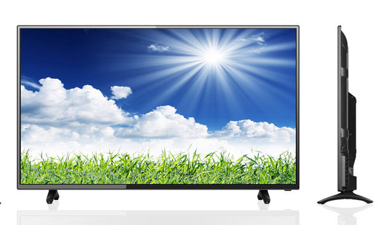 A+ Grade White DLED LCD TV Full High Denifition OSD Language With 50"