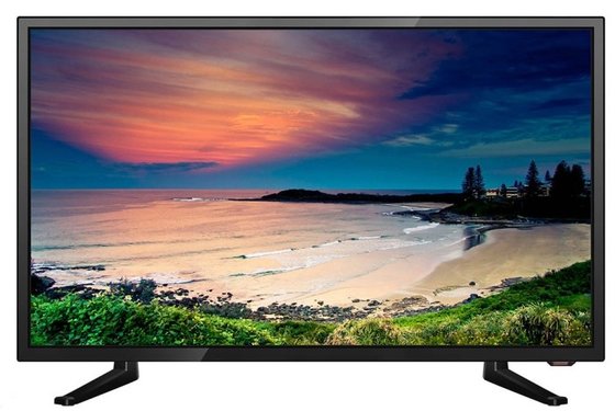 Narrow Bezel 24" LED TV 12V Flat Screen in RF / HDMI OSD Language
